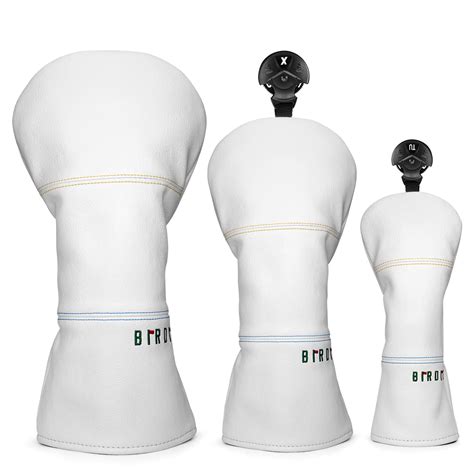 Golf Headcovers Golf Driver Fairway Hybrid Head Cover Golf Blade Mallet