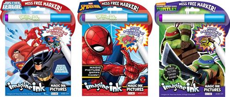 Bendon Teenage Mutant Ninja Turtles Imagine Ink Magic Ink