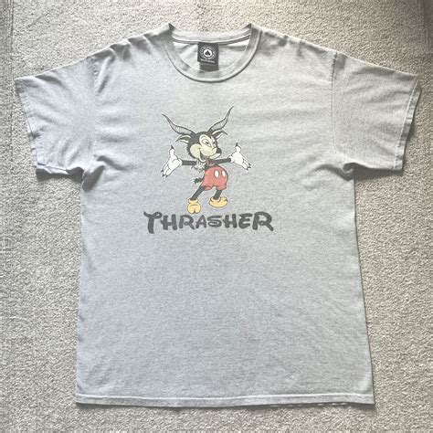 Thrasher Mousegoat Tee ミッキー パロディ Tシャツ メルカリ