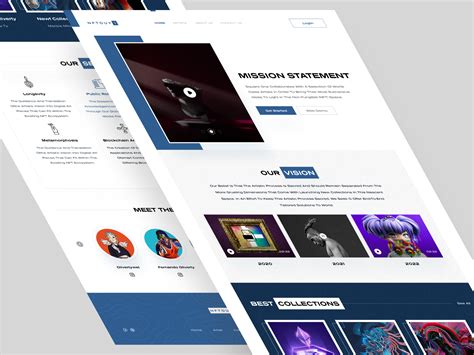 Nft Web Real Project🚀🔥 By Mostafataghipouruix On Dribbble