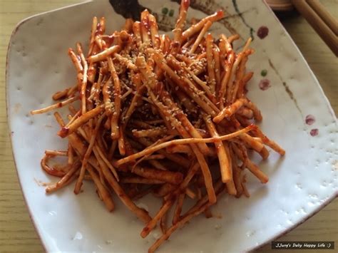 원기회복에 좋은 삼채무침 만들기