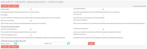 Roles And Security Groups Suitecrm Documentation