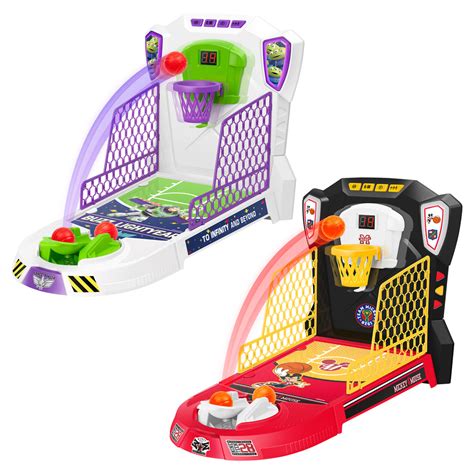 Buzz Lightyear And Mickey Mouse Electronic Tabletop Basketball Playset
