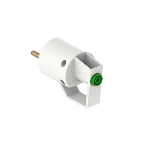 Male Socket Adapter E Type 2 Pole Earth Ø4mm Earth Safety Socket