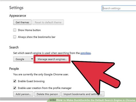 How To Make Duckduckgo The Default Search Engine In Chrome