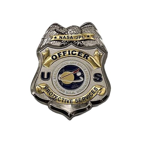 Nasa Protective Services Badge