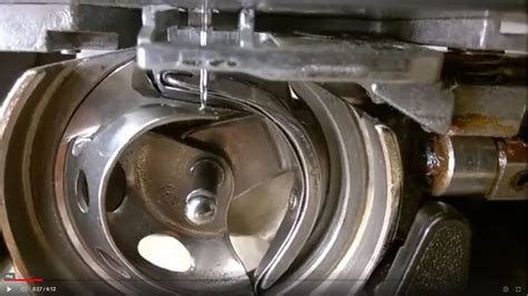 Sewing Machine Align Bobbin Shuttle Shaft With Needle Position Timing