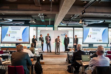 Press Release Clib And Spring Sign Memorandum Of Understanding Clib Cluster Industrielle