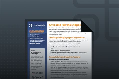 anyscale private endpoints
