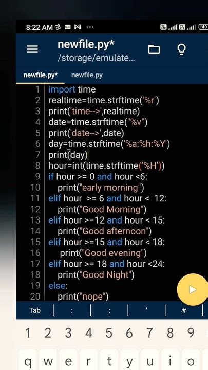Current Time Seen In Python Code😱🥶🤯 Computertech98 Python Coding