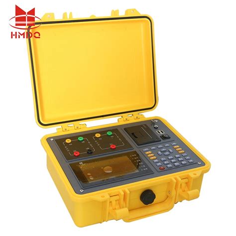 Electric Transformer Turn Ratio Meter Ttr Testing Equipment 3 Phase