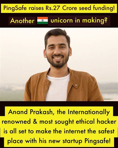 The Corporate Bhakt ™️ On Linkedin Pingsafe To The Moon🚀 Anand Prakash The Cybersecurity
