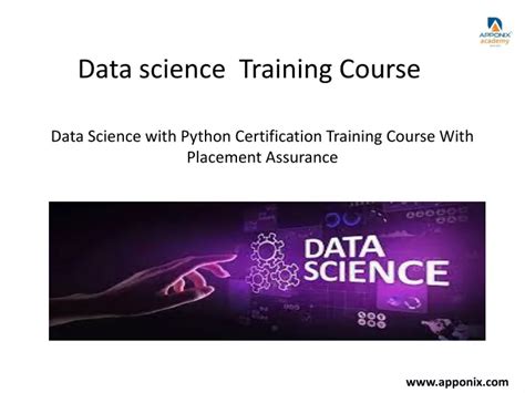 Ppt Data Science Training Course Powerpoint Presentation Free