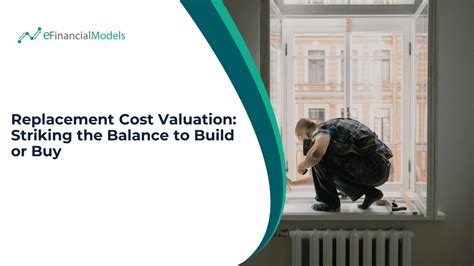 Replacement Cost Valuation Striking The Balance To Build Or Buy Efinancialmodels