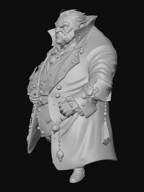 Goblin Aristocrat Download Free 3d Models Generated With Meshy Ai