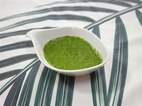 쉽게 만드는 스테이크 소스참나물 치미추리 소스