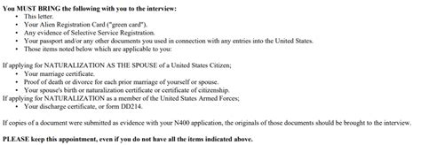 Naturalization Interview Paperwork Us Citizenship General Discussion Visajourney