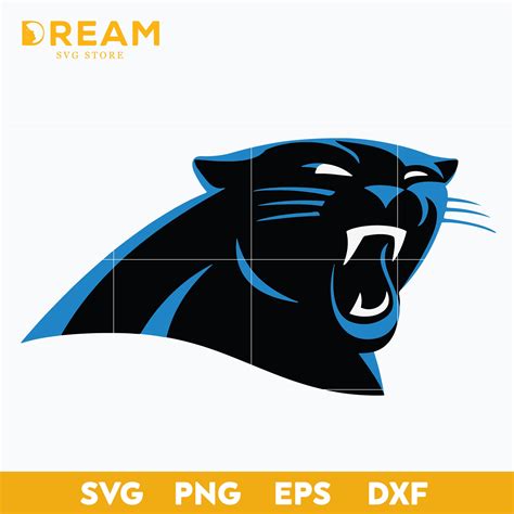 Carolina Panthers Logo Svg Panthers Svg Nfl Svg Png Dxf Eps Digit