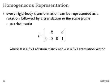 Rigid Body Transformations Ppt Download