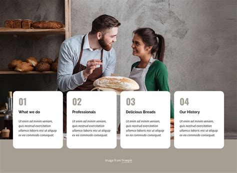 Good Bread Healthy Bread Rolls HTML Template By Nicepage