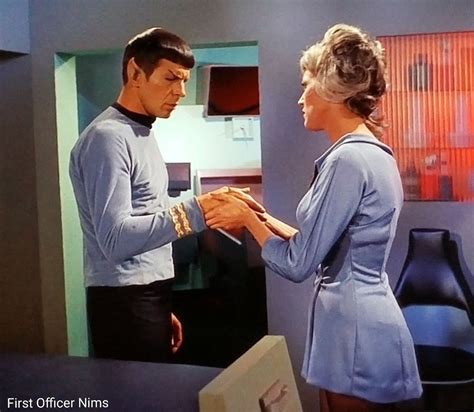 Best 11 Leonard Nimoy Spock Nurse Chapel Star Trek Tos The Naked Time