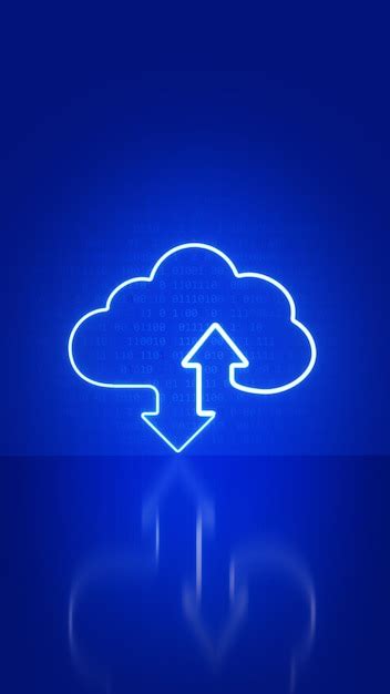 Premium Photo Armor Cloud Storage Sign With Two Up And Down Arrows Cloud Computing Data Center