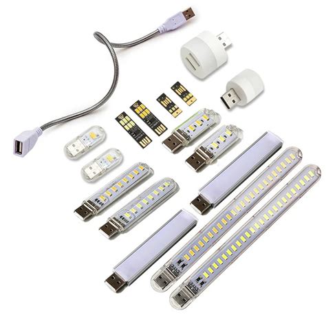 휴대용 Led 조명 Usb 야간 조명 미니 테이블 책상 램프 방 장식 손전등 파워 뱅크 노트북 캠핑 독서 조명