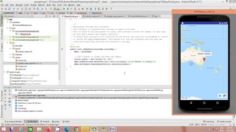 How To Use Google Map In Android Studio YouTube