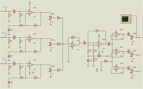 Operational Amplifier Mic Amp Mixer And Audio Distribution Wont