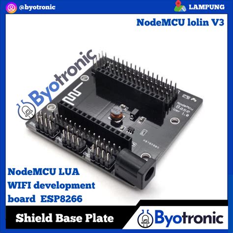Jual Shield Base Plate Nodemcu Lua Wifi Development Board Esp8266