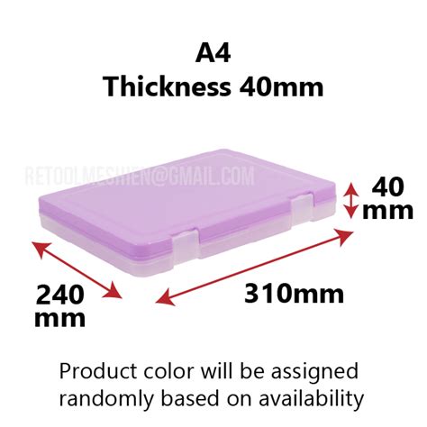 A3 A4 Document Case With Without Handle Multipurpose Use Felton Fail File Holder Lazada