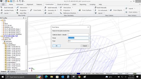 Linux Java Dimcon And Surveyor Activities Spatial Analyzer Bestfit Frame To Frame