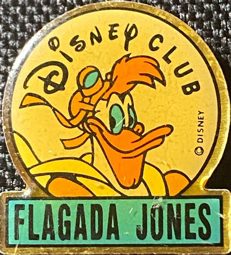 57749 Launchpad Mcquack Flagada Jones Disney Club Misc Disney Licensed Disney Pin