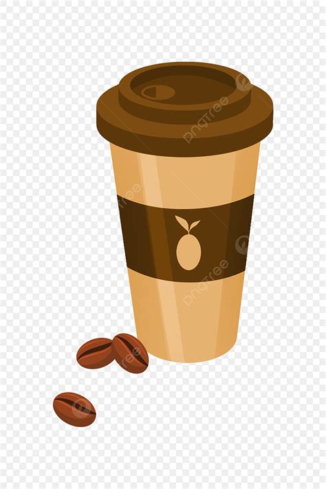 커피 일러스트 컵 갈색 커피 잔 클립 아트 커피 컵 커피 잔 Png 일러스트 및 Psd 이미지 무료 다운로드 Pngtree