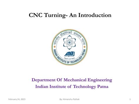 CNC Turning Ppt