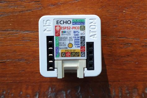 M5stack Atom Echo Coin Sized Bluetooth Speaker Is Powered By Esp32 Pico