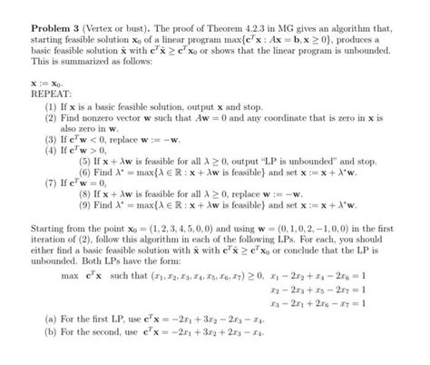 solved problem 3 vertex or bust the proof of theorem