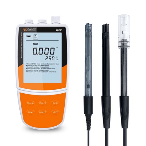 Bante900p Multi Parameter With Online Dissolved Oxygen Meter Ph Meter