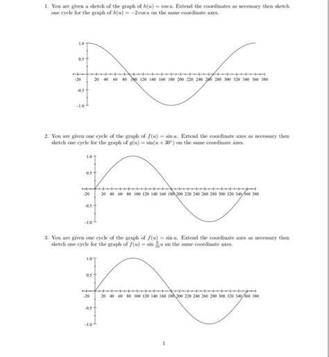 solved 1 you are given a sketch of the graph of h x