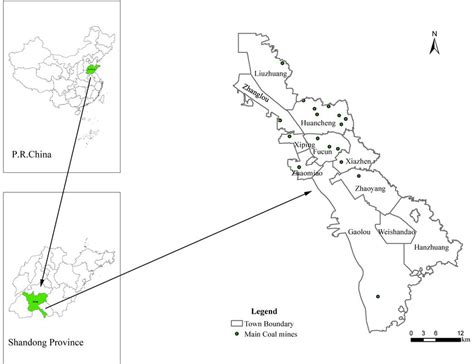 Geographical Location And Mining Area Distribution In The Research Area Download Scientific
