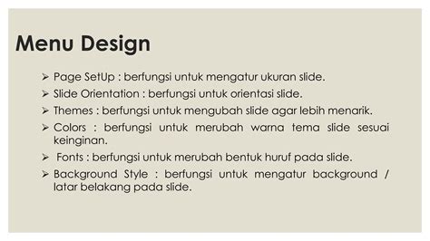 Mengenal Fungsi Menu And Tools Utama Mspptx