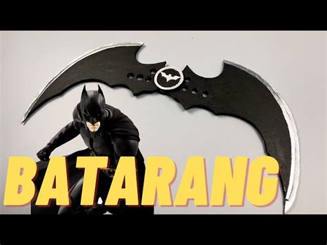 Dark Knight Batarang Template