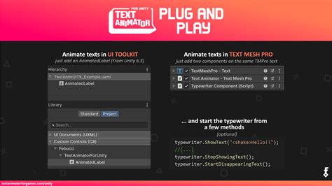 Text Animator For Unity 3x Is Out On Itch Text Animator For Unity