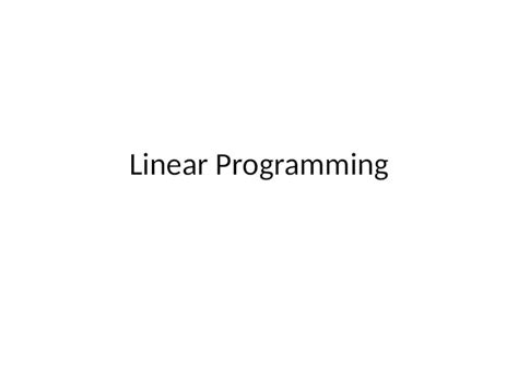 Pptx Linear Programming Graph The Following System Of Inequalities