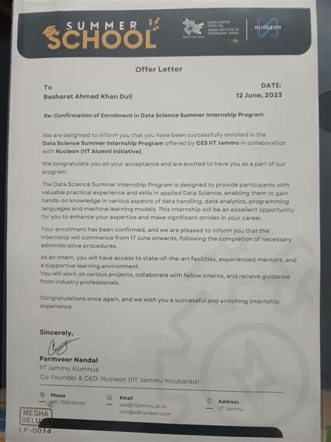 Basharat Khan On Linkedin Datascienceintern Iitjammu Datascience