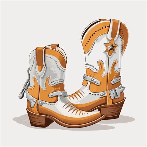 Premium Vector Cowboy Spurs Vector On A White Background