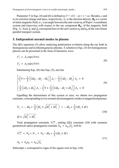 Propagation Of Electromagnetic Waves In Weak Anisotropic Medum Pdf