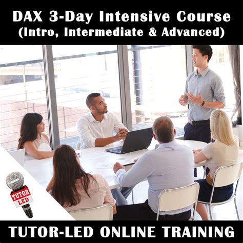 Dax 3 Day Intensive Course Intro Intermediate And Advanced G Com Solutions Limited