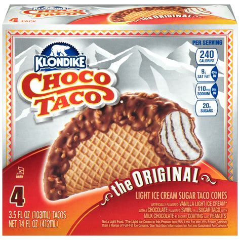 Upc 075856074055 Klondike Original Choco Taco Ice Cream Dessert 4ct