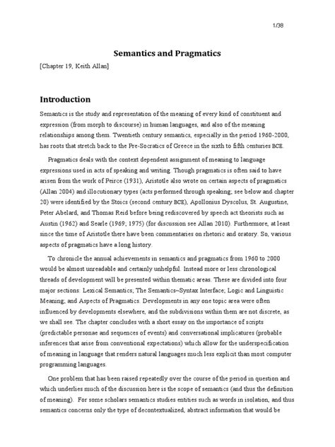 semantics and pragmatics download free pdf syntax grammatical gender